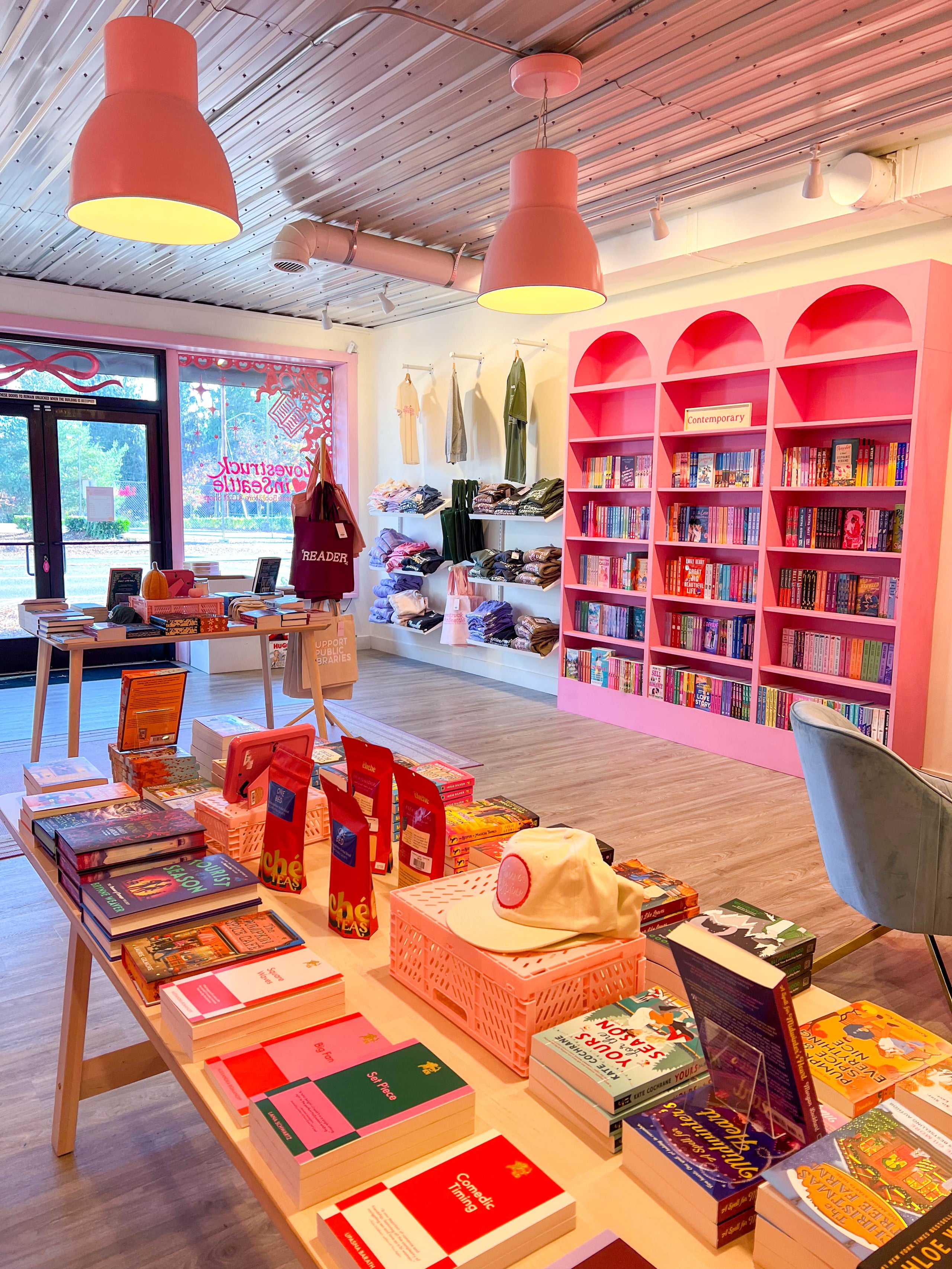 Lovestruck in Seattle Romance Book & Gift Store